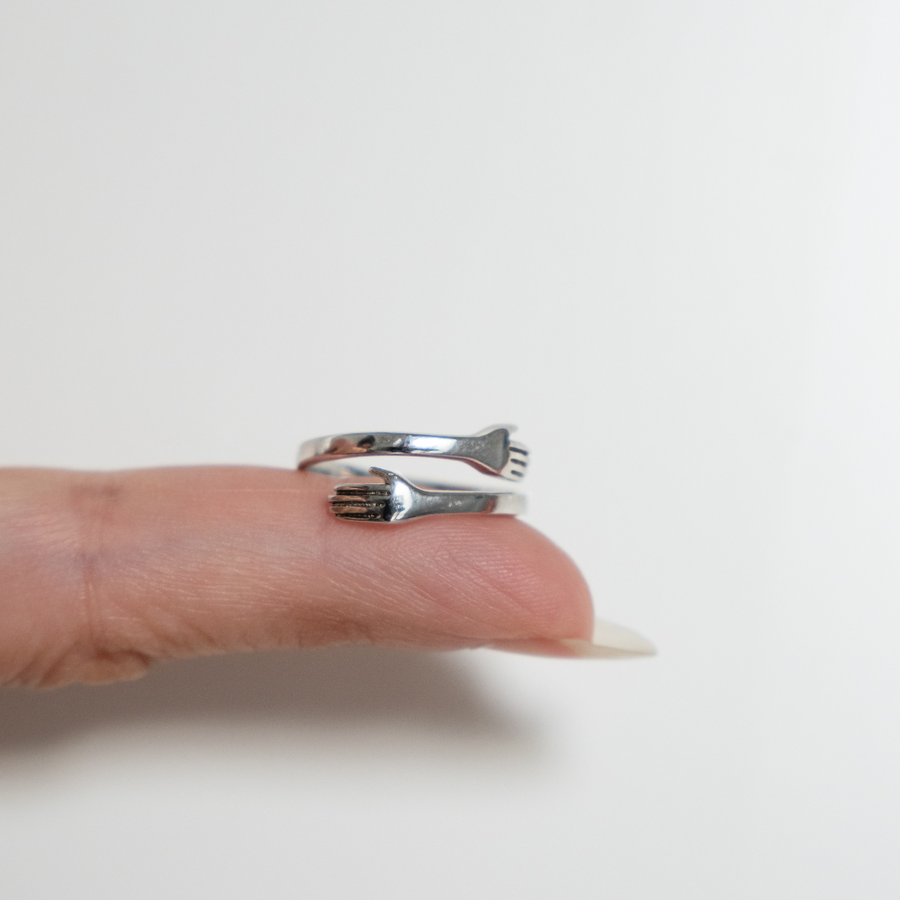 Anillo - Abrazo brillante – Joyería Rodriguez